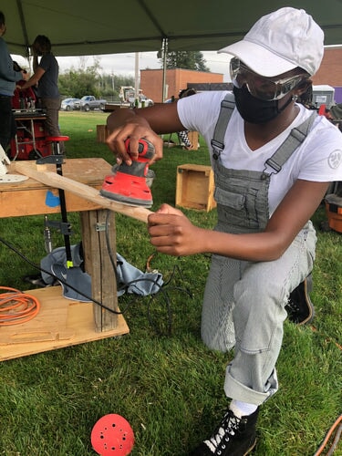 Women at Work: Girls Build Camp Counselor + Instructor Raven Pearce ...