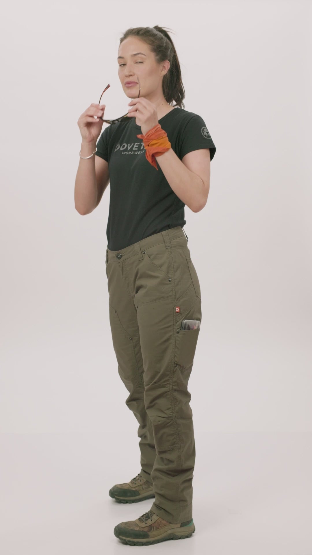 Anna Ultra Light Trail Pant | Kelp Green – Dovetail Workwear