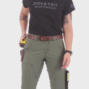 Britt X Ultra Light in Lichen Green Ripstop – Dovetail Workwear